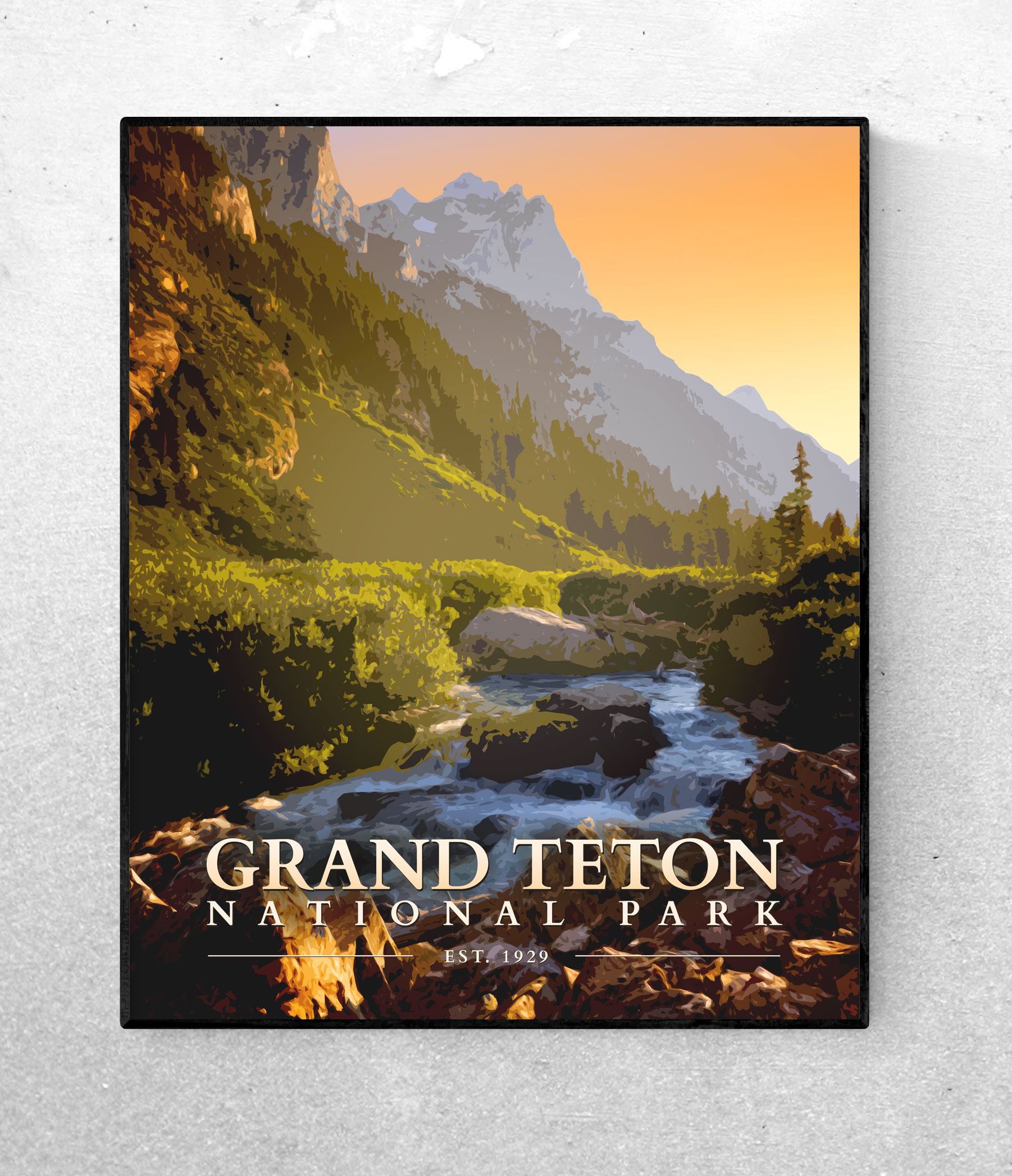 Old National Park Posters